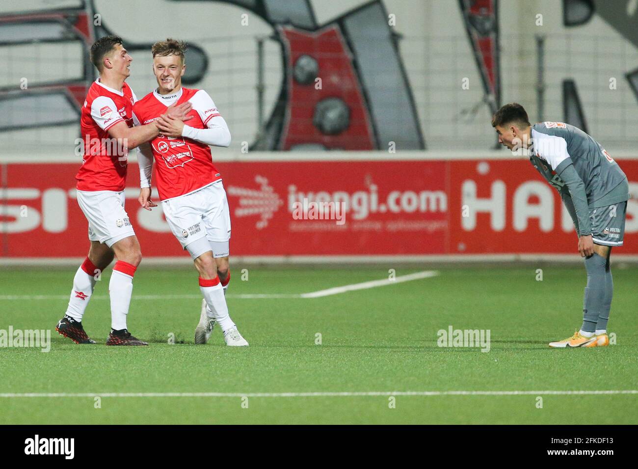 MAASTRICHT, NETHERLANDS - APRIL 30: Sven Blummel of MVV during the ...