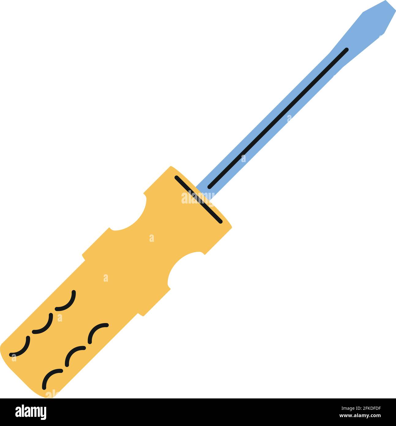 screwdriver tool icon Stock Vector Image & Art - Alamy