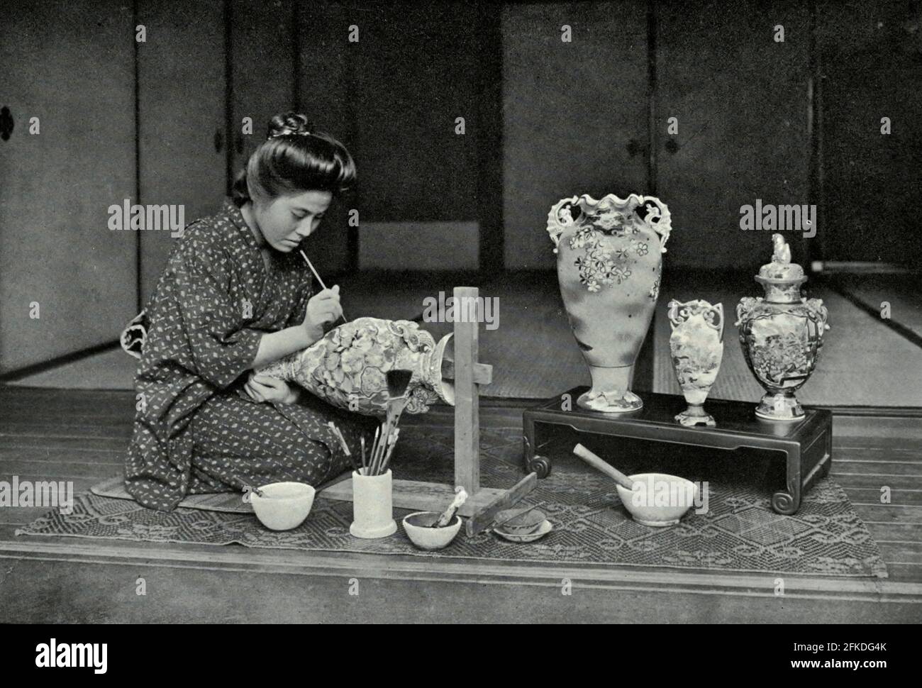 Japanese women 1900 hi-res stock photography and images - Alamy