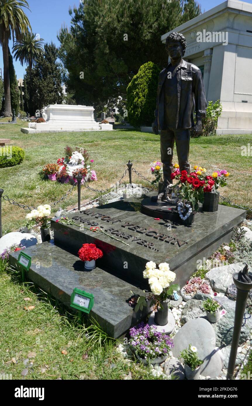 Los Angeles, California, USA 28th April 2021 A general view of atmosphere of actor Anton Yelchin ...