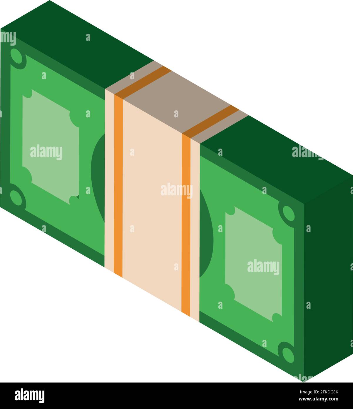 money stack isometric Stock Vector Image & Art - Alamy