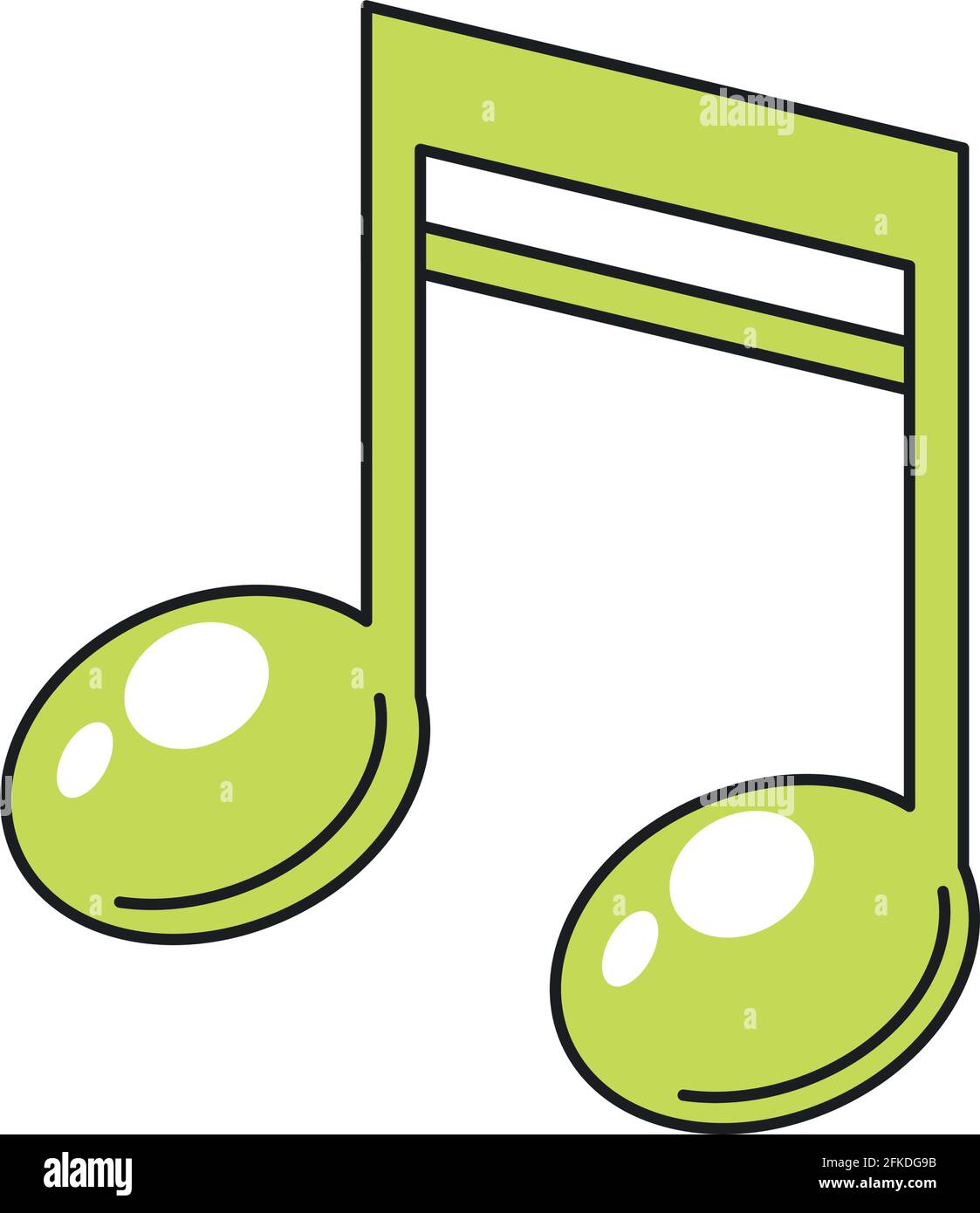 musical note sound Stock Vector Image & Art - Alamy