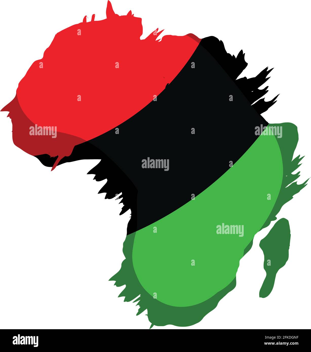 african map flag Stock Vector Image & Art - Alamy