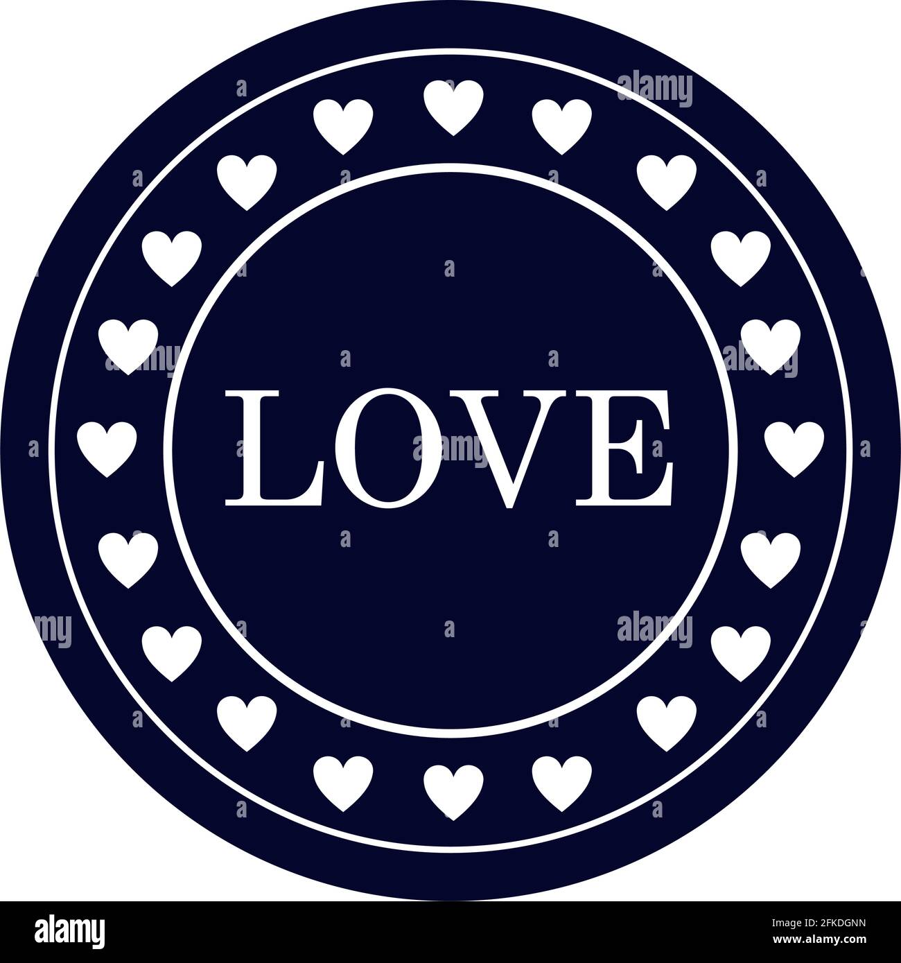 love stamp illustration Stock Vector Image & Art - Alamy