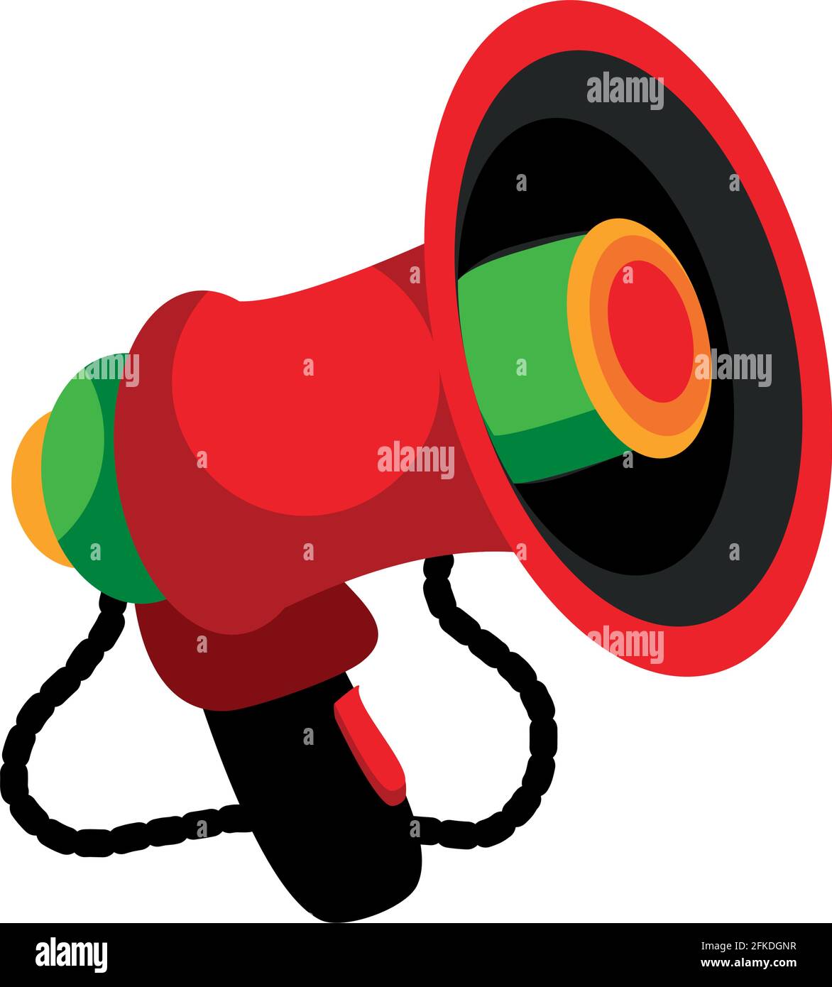 megaphone advertising message Stock Vector Image & Art - Alamy