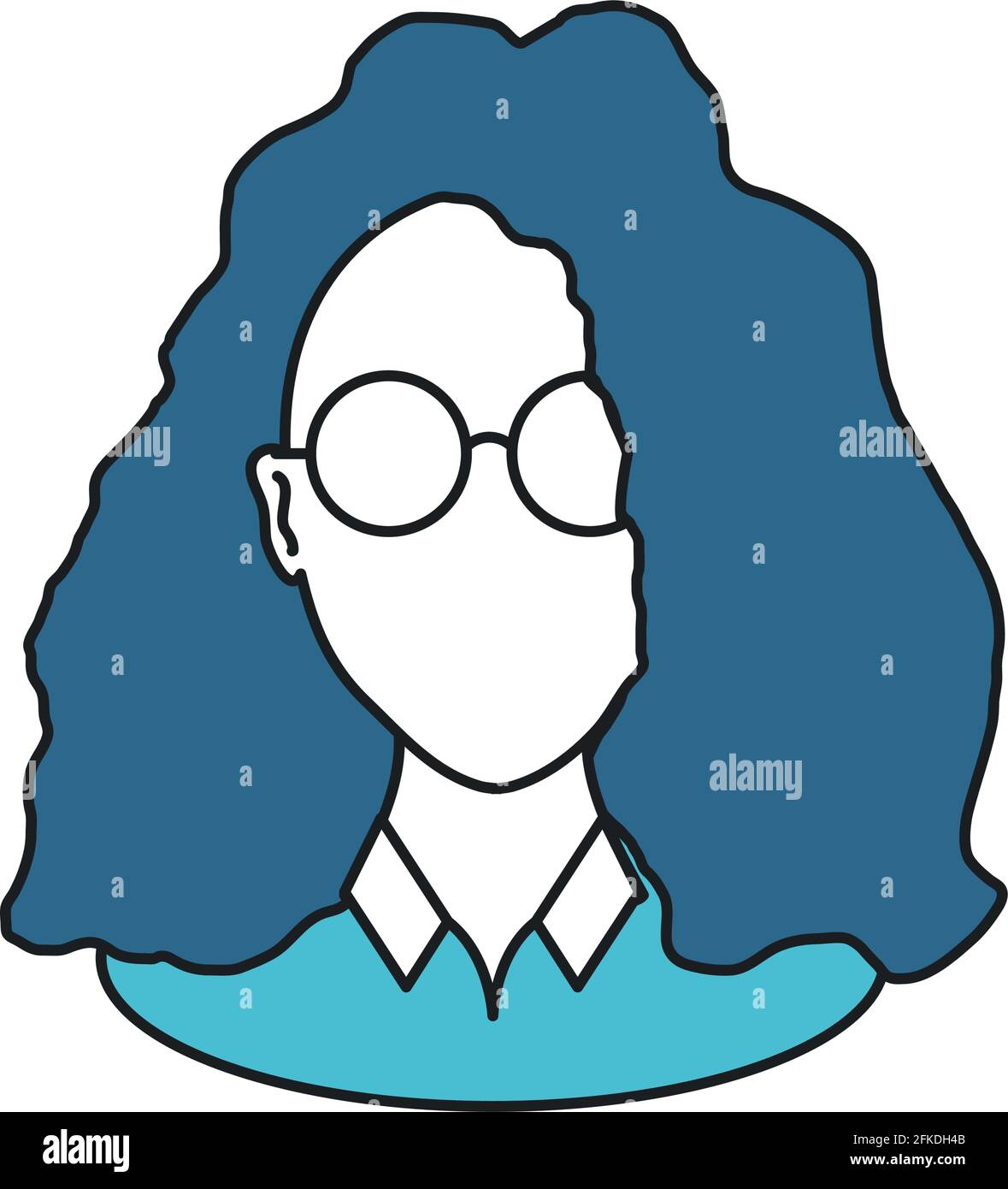 female avatar portrait Stock Vector Image & Art - Alamy