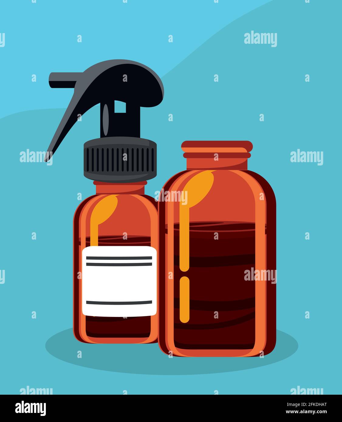 medicine liquid in bottles Stock Vector Image & Art - Alamy