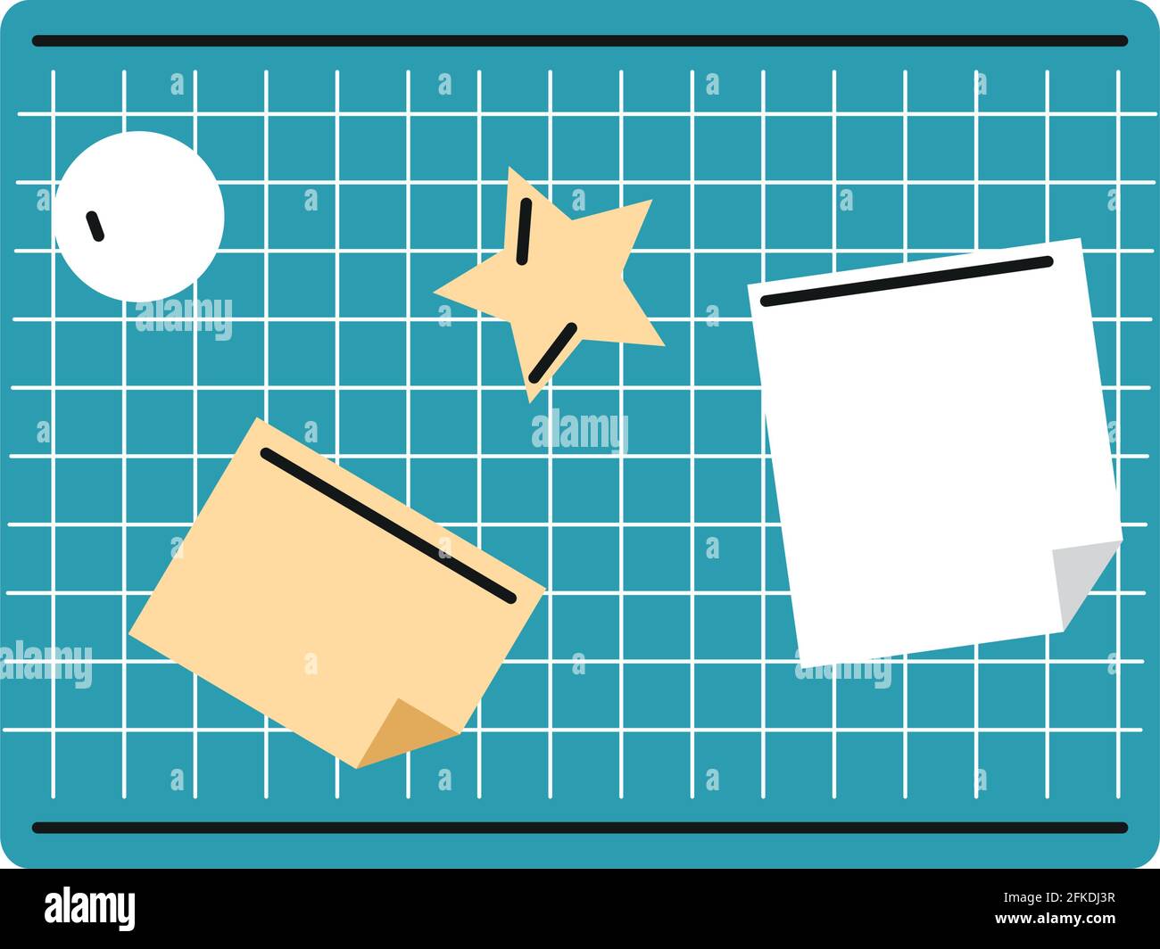 stickers on board Stock Vector Image & Art - Alamy