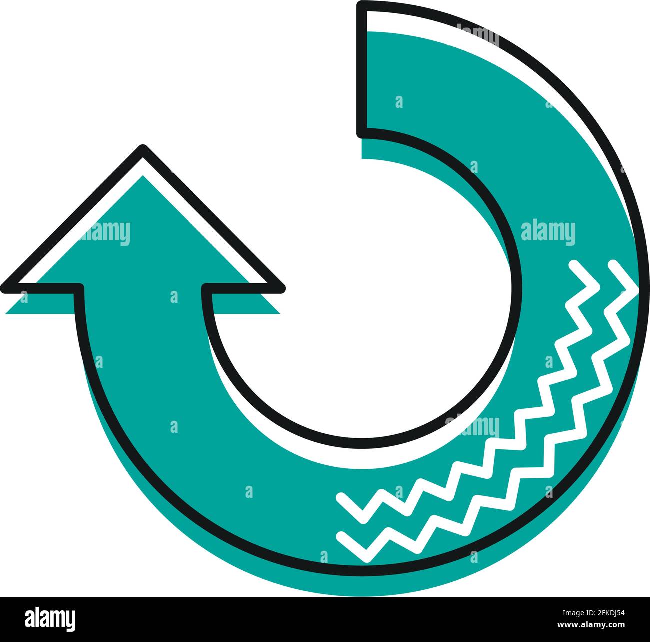 reload arrow style Stock Vector Image & Art - Alamy