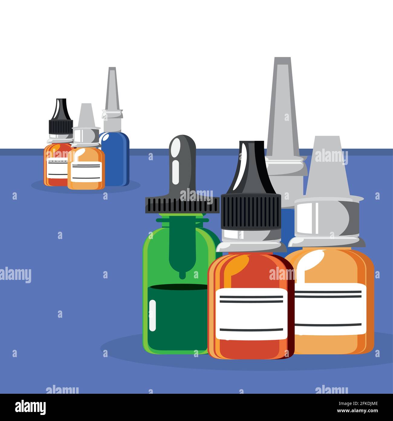 medicines dropper vial Stock Vector Image & Art - Alamy