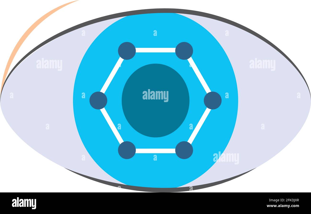 nano retina on white background Stock Vector Image & Art - Alamy