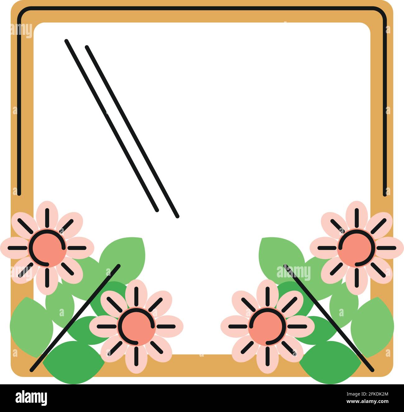 decorative paper flowers Stock Vector Image & Art - Alamy