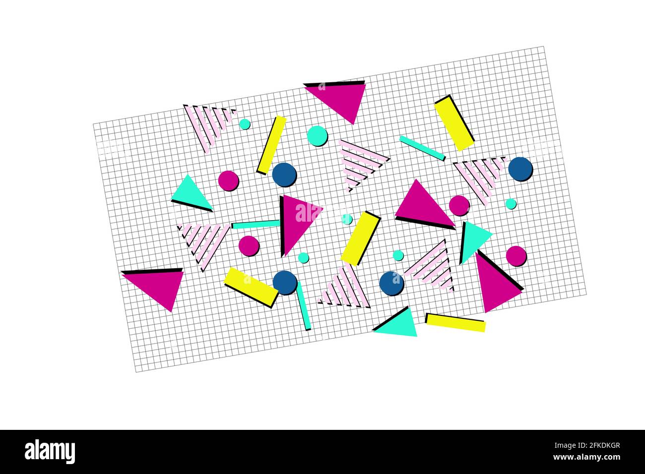 80's graphic design hi-res stock photography and images - Alamy