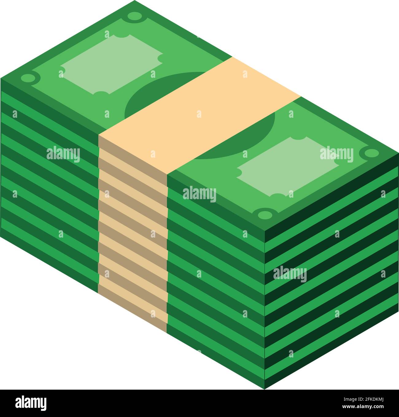 money cash isometric Stock Vector Image & Art - Alamy