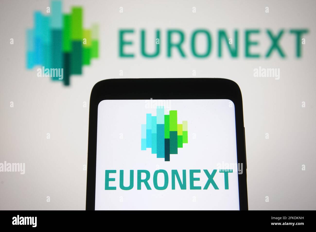 Euronext logo hi-res stock photography and images - Alamy