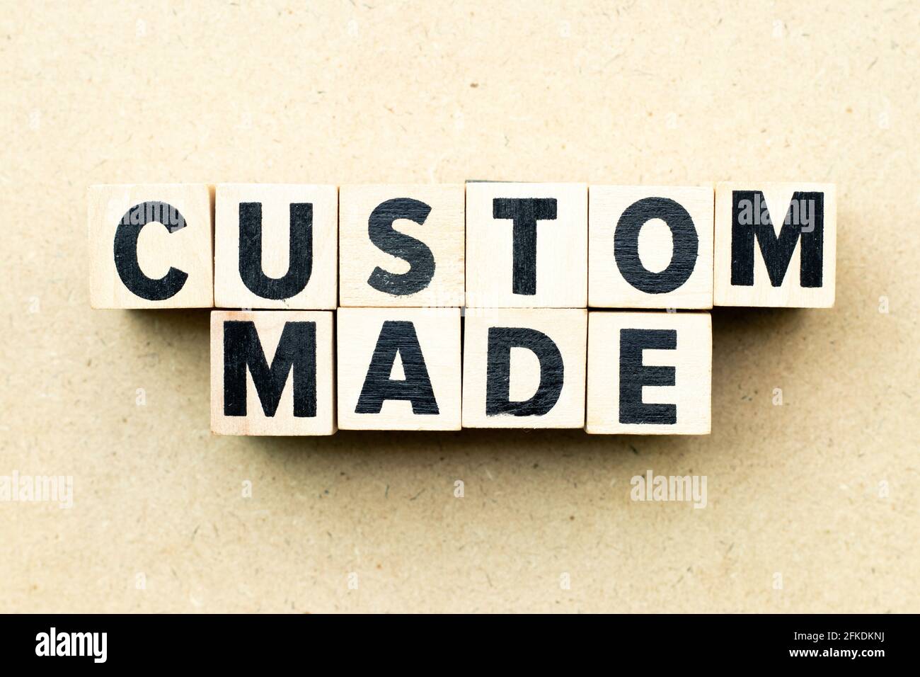 Customized word hi-res stock photography and images - Alamy