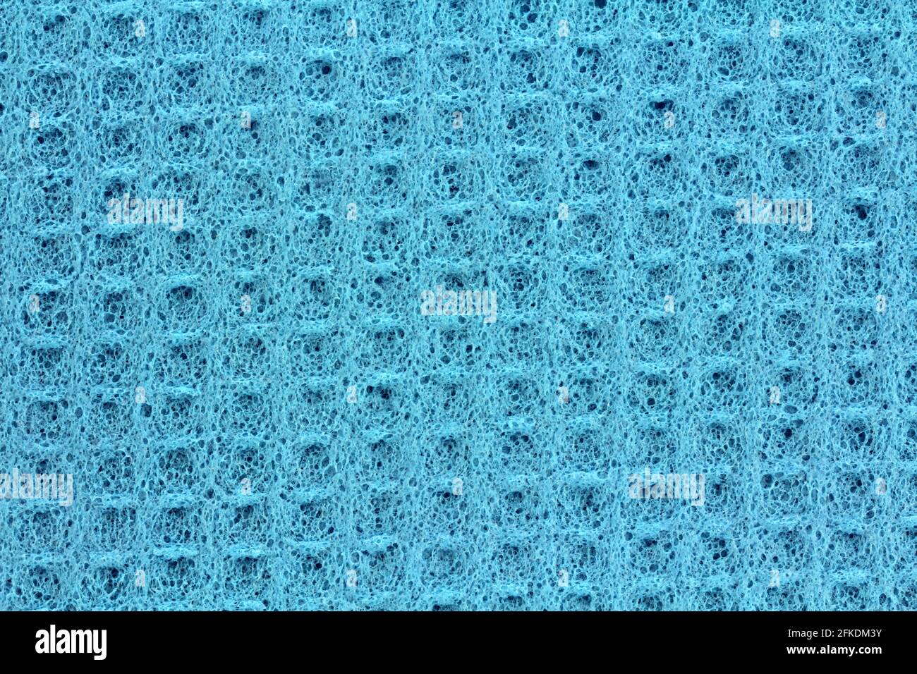 A clean texture of General Purpose Sponge Cloth in Blue Color Stock ...