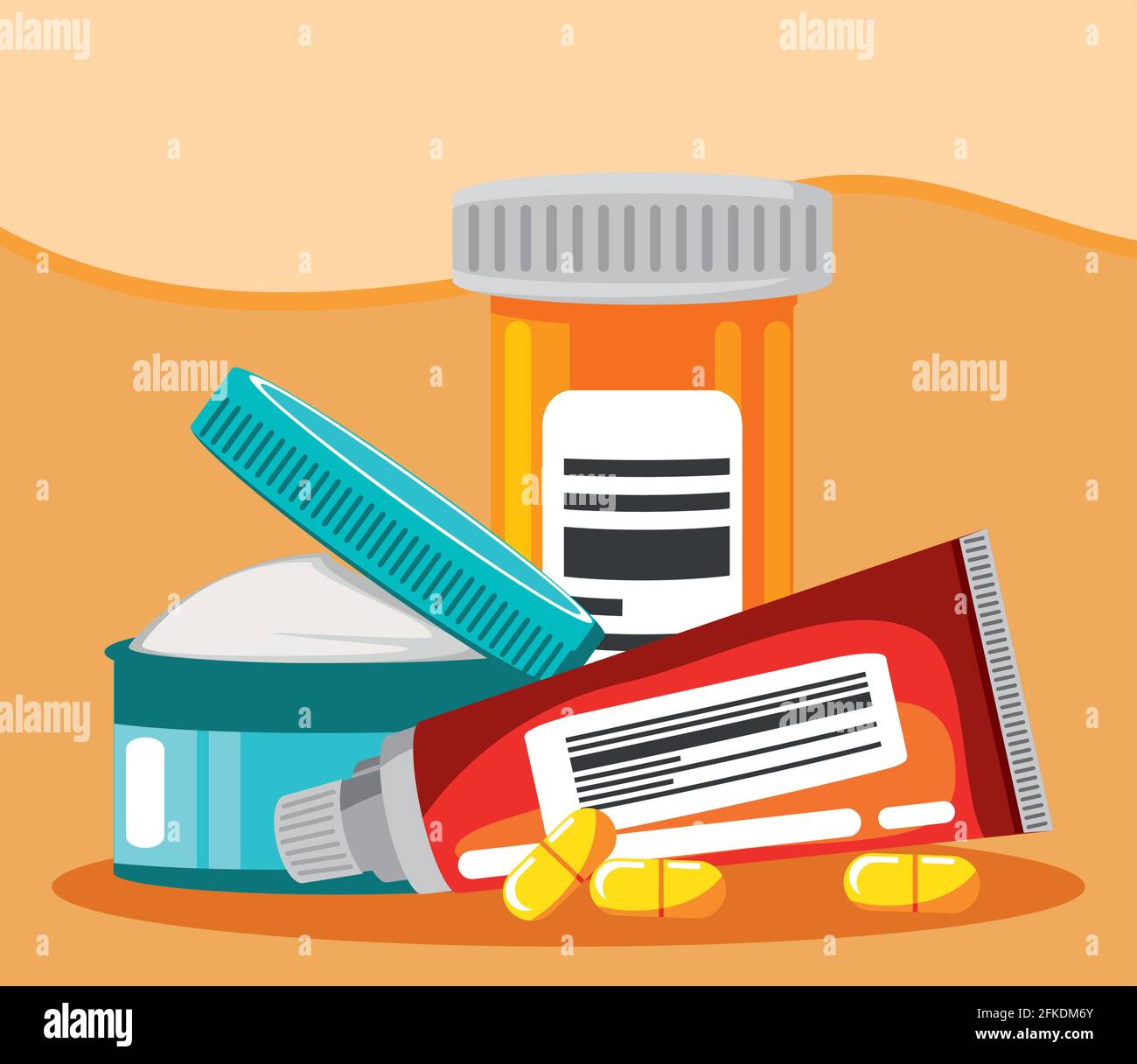 pharmaceutical medications and ointments Stock Vector Image & Art - Alamy
