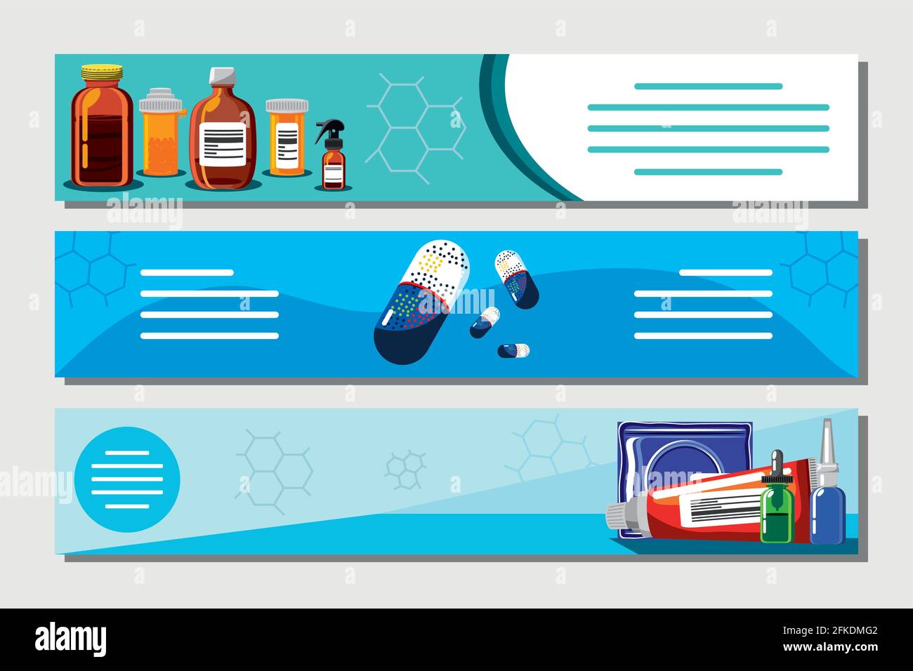 medical medicine banner Stock Vector Image & Art - Alamy