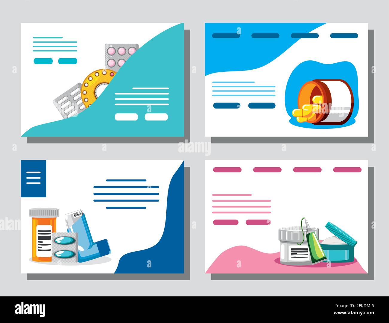 medicine posters set Stock Vector Image & Art - Alamy