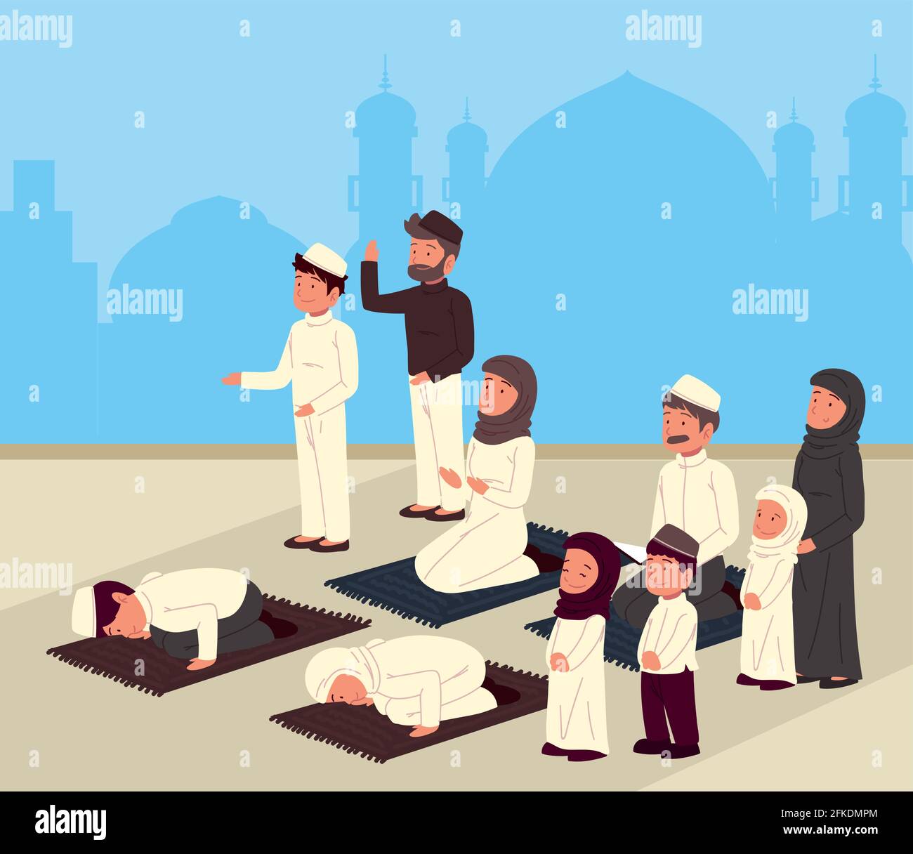 traditional muslim people Stock Vector Image & Art - Alamy