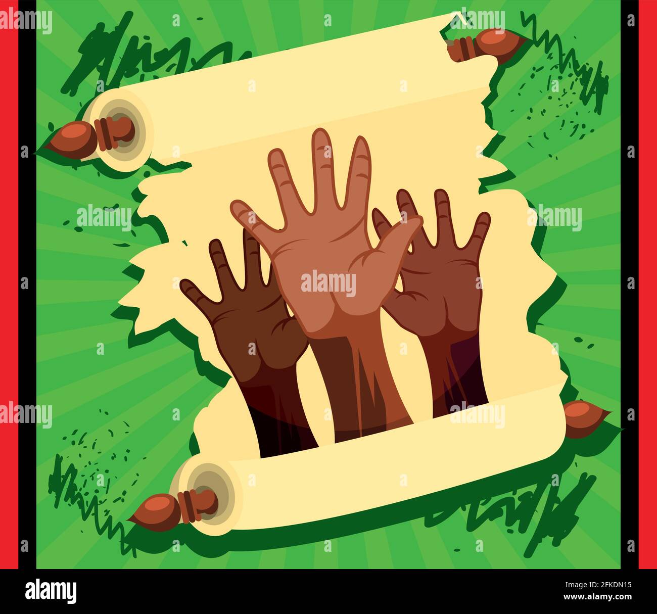 Juneteenth commemoration Stock Vector Images - Alamy