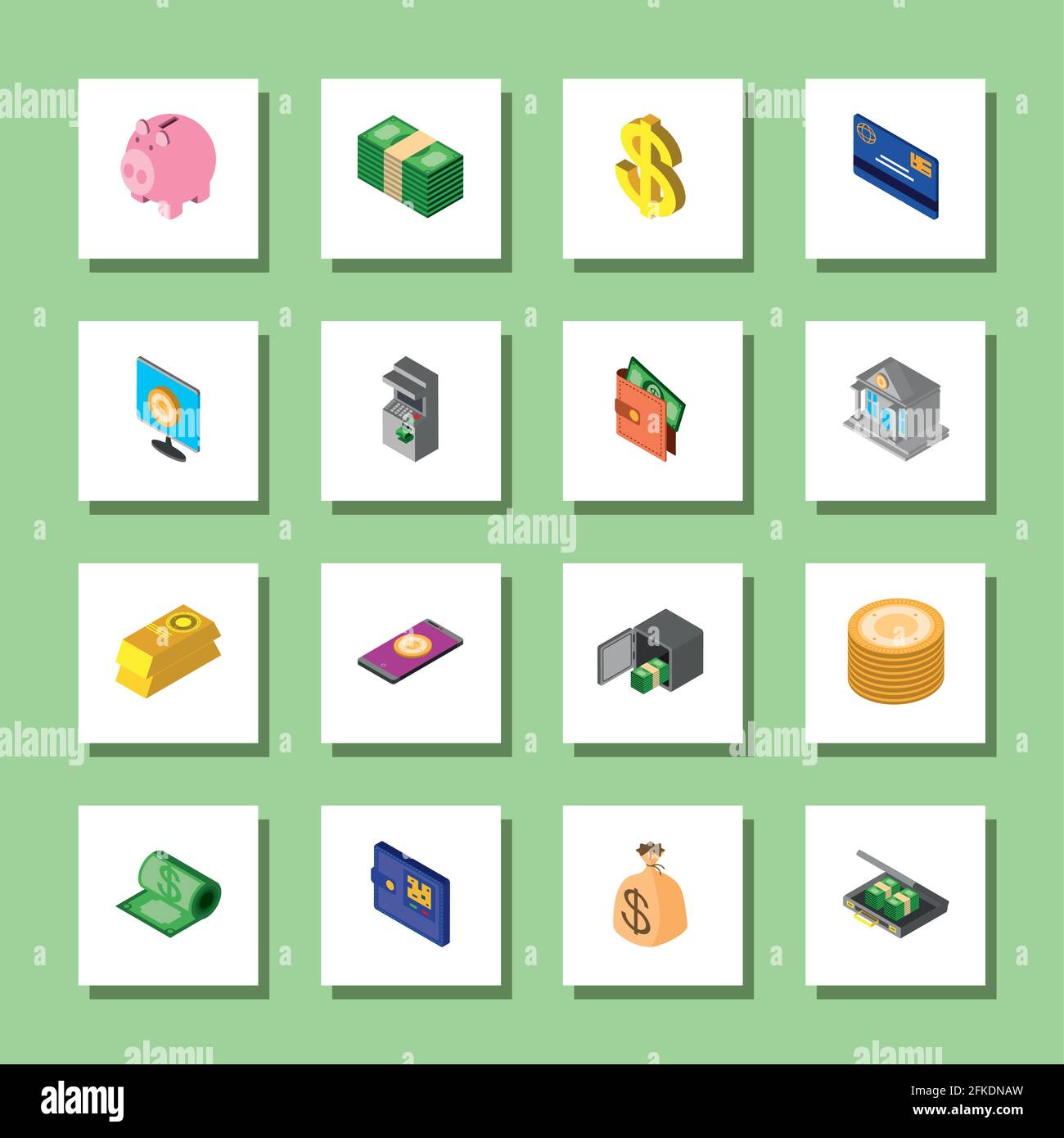 money icons collection Stock Vector Image & Art - Alamy