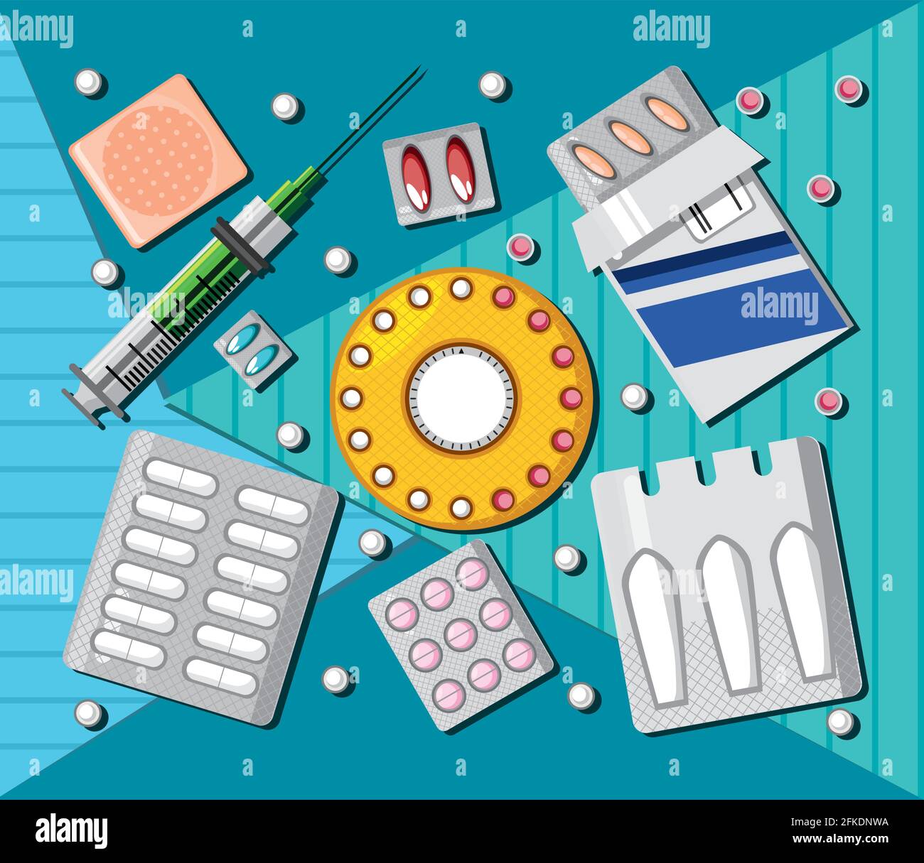 different medicine collection Stock Vector Image & Art - Alamy