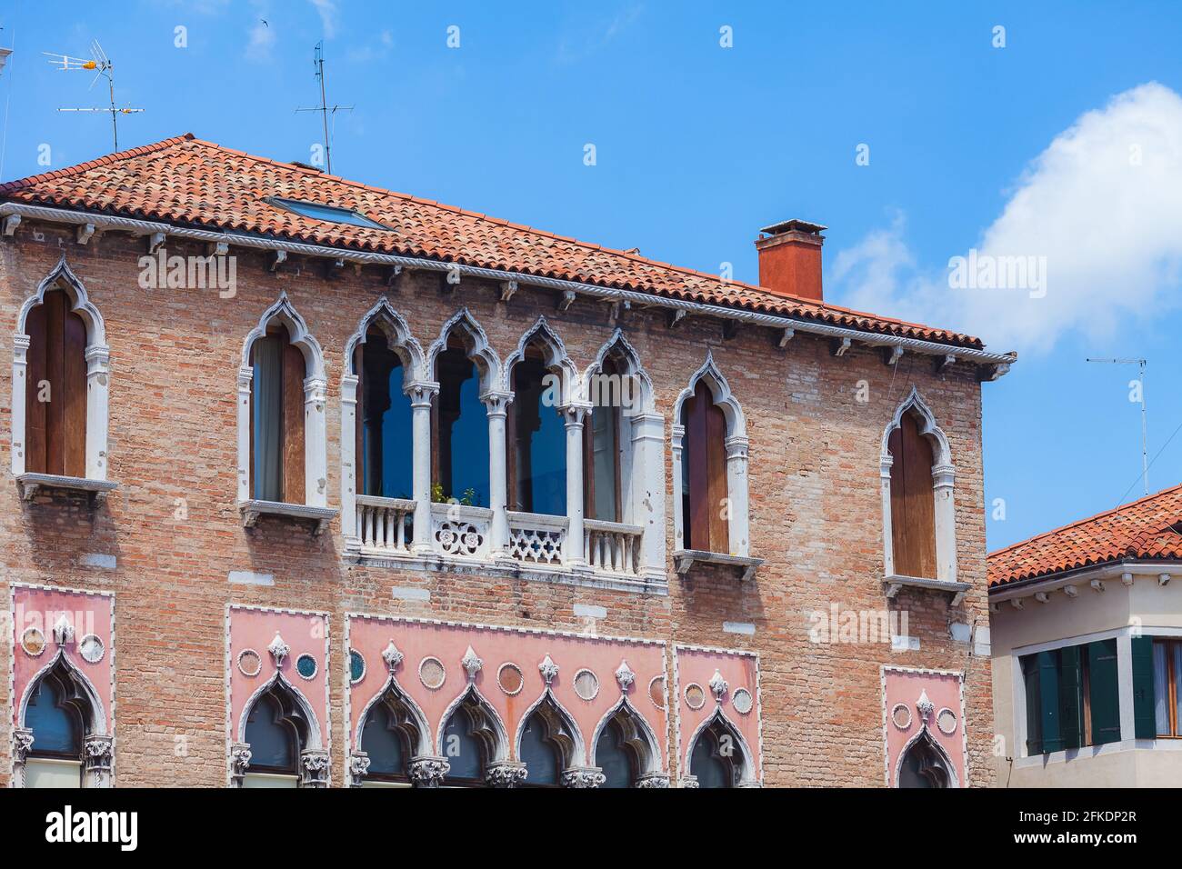 Beautiful venetian building hi-res stock photography and images - Alamy