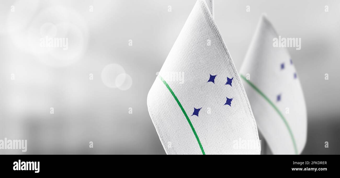 Patch of the national flag of the Mercosur on a white t-shirt Stock ...