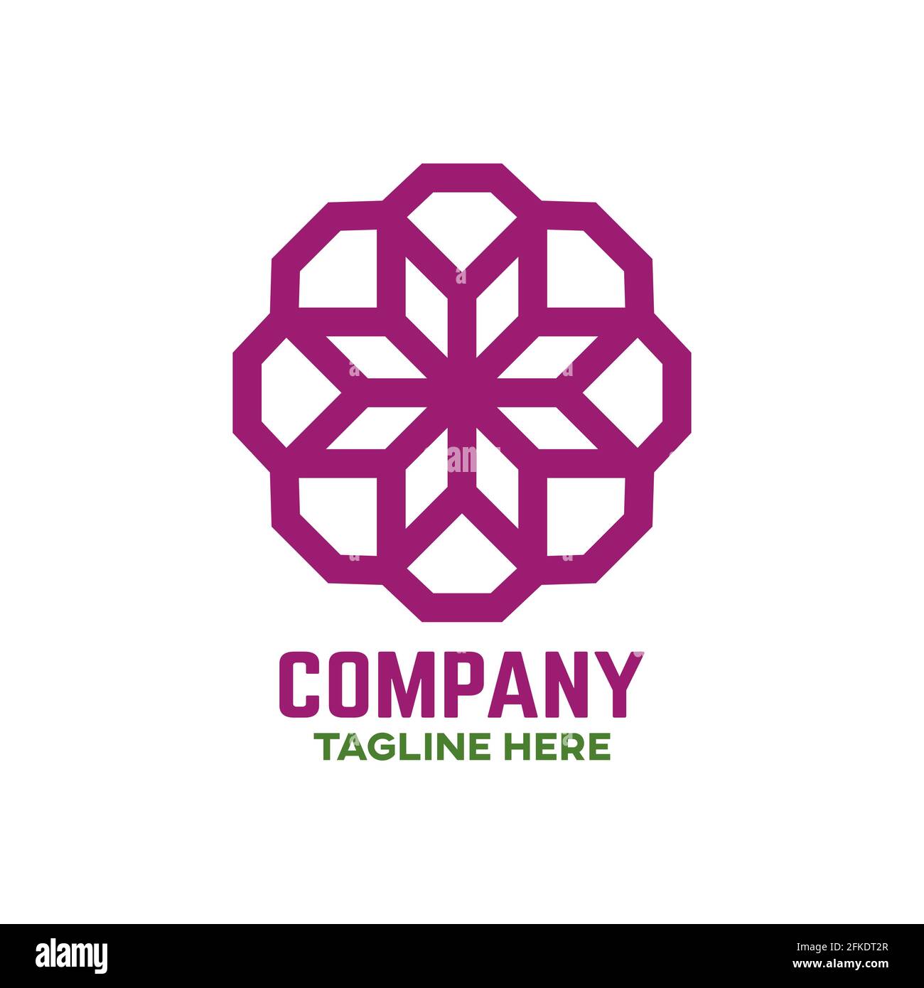 Flower diamond logo Stock Vector Image & Art - Alamy