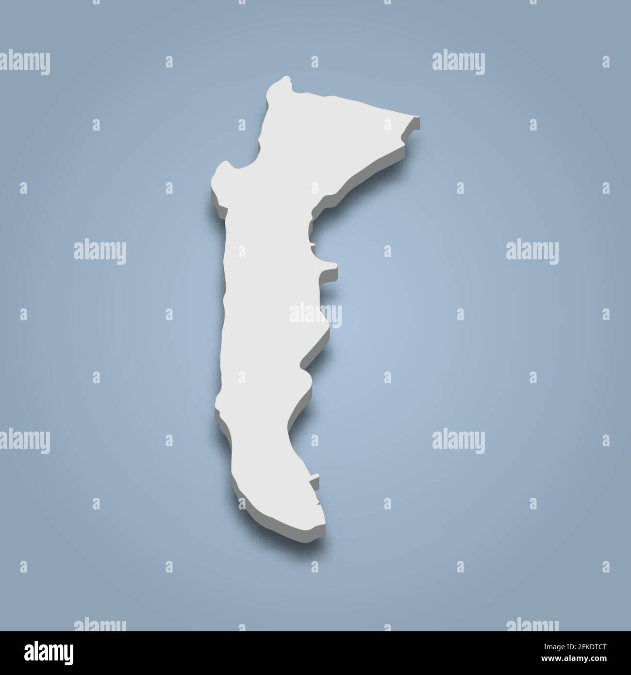 3d isometric map of Daydream is an island in Whitsunday Islands ...