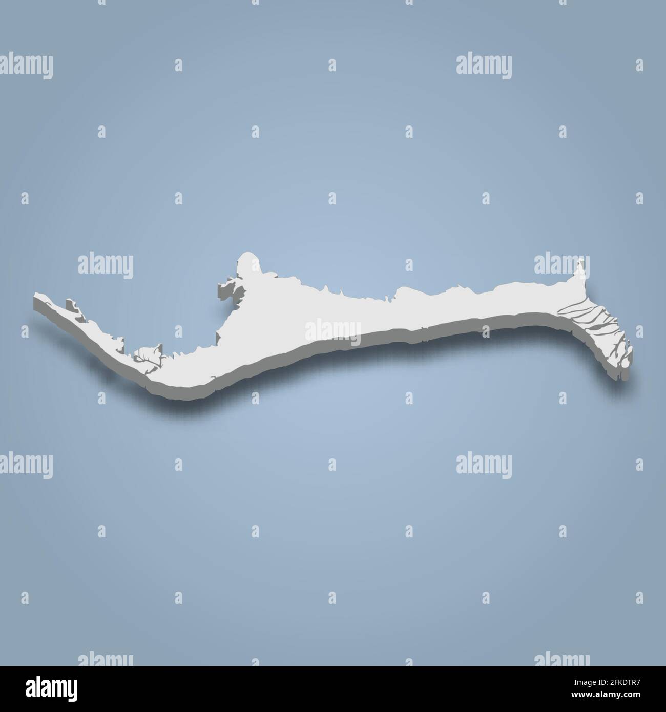 Grand bahama island vector map hi-res stock photography and images - Alamy