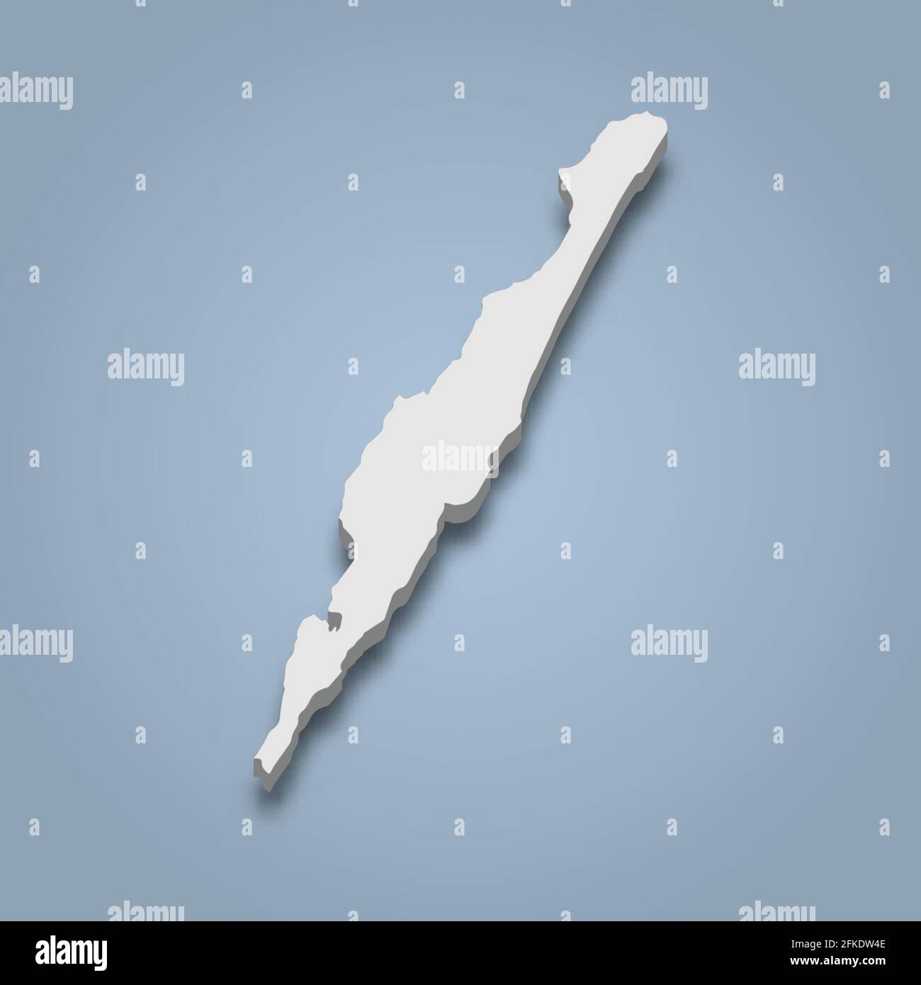 Map Ile Sainte Marie