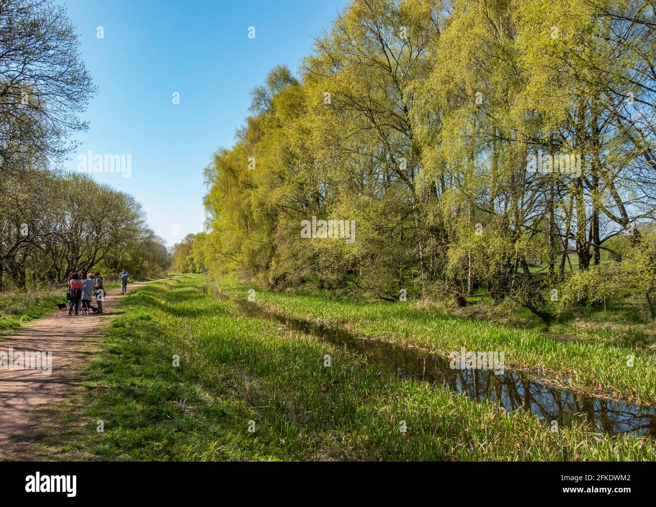 Scottish canals walkers hi-res stock photography and images - Alamy