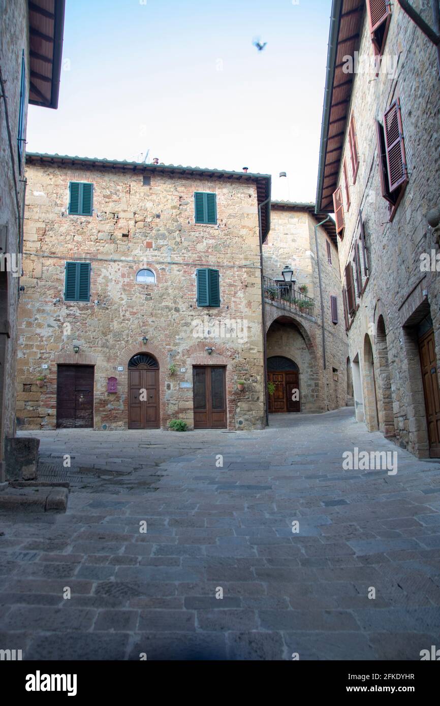 At Monticchiello - Italy - On august 2020 - historic center of the ...