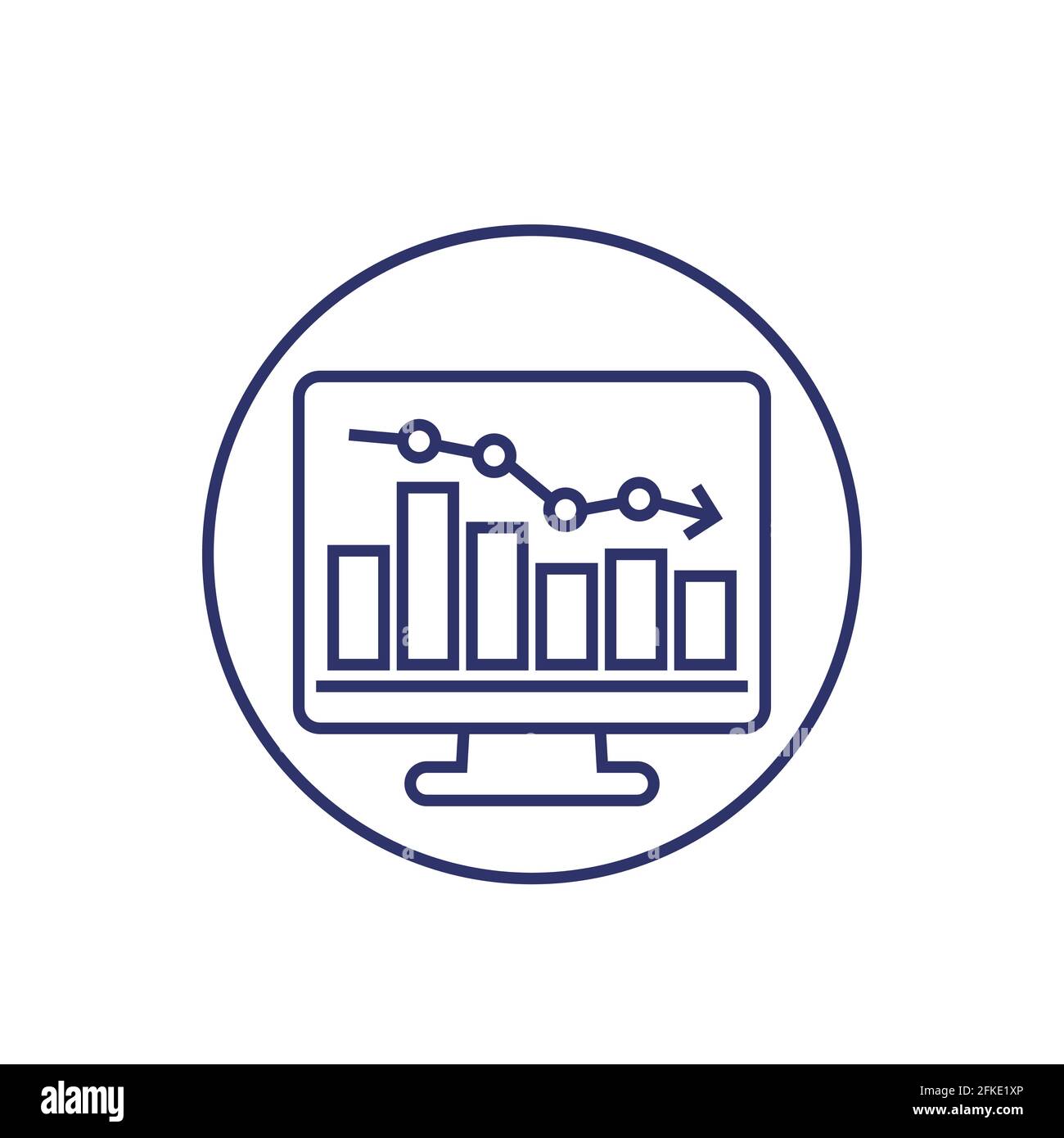 Economic decline downturn Stock Vector Images - Alamy