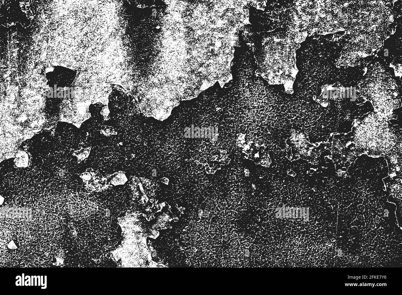 Distressed overlay texture of rusted peeled metal. grunge background ...