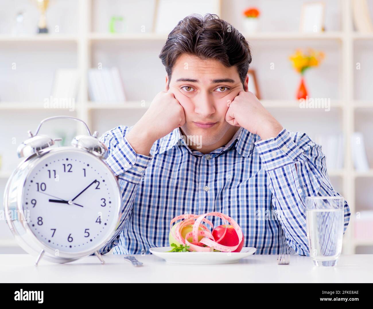 The concept of slow service in the restaurant Stock Photo - Alamy