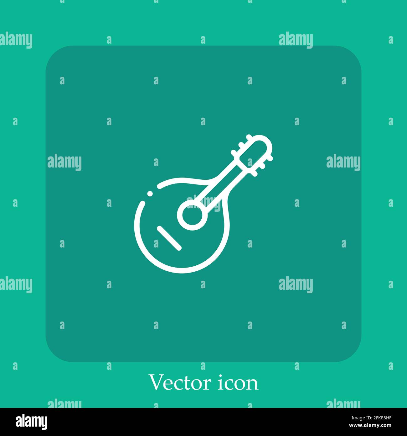 Mandolin vector vectors hi-res stock photography and images - Alamy