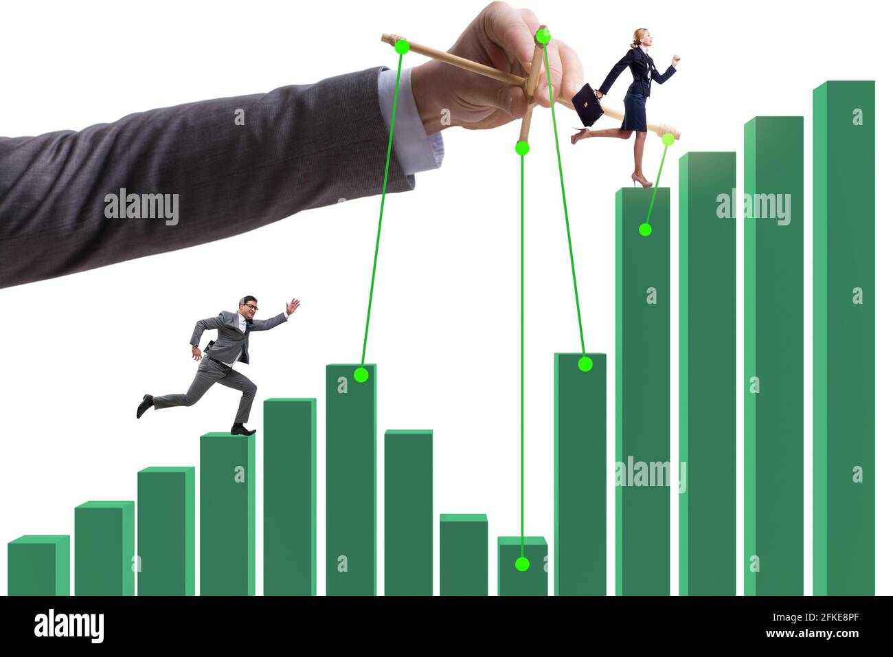 Concept of supporting economic growth in the economy Stock Photo - Alamy