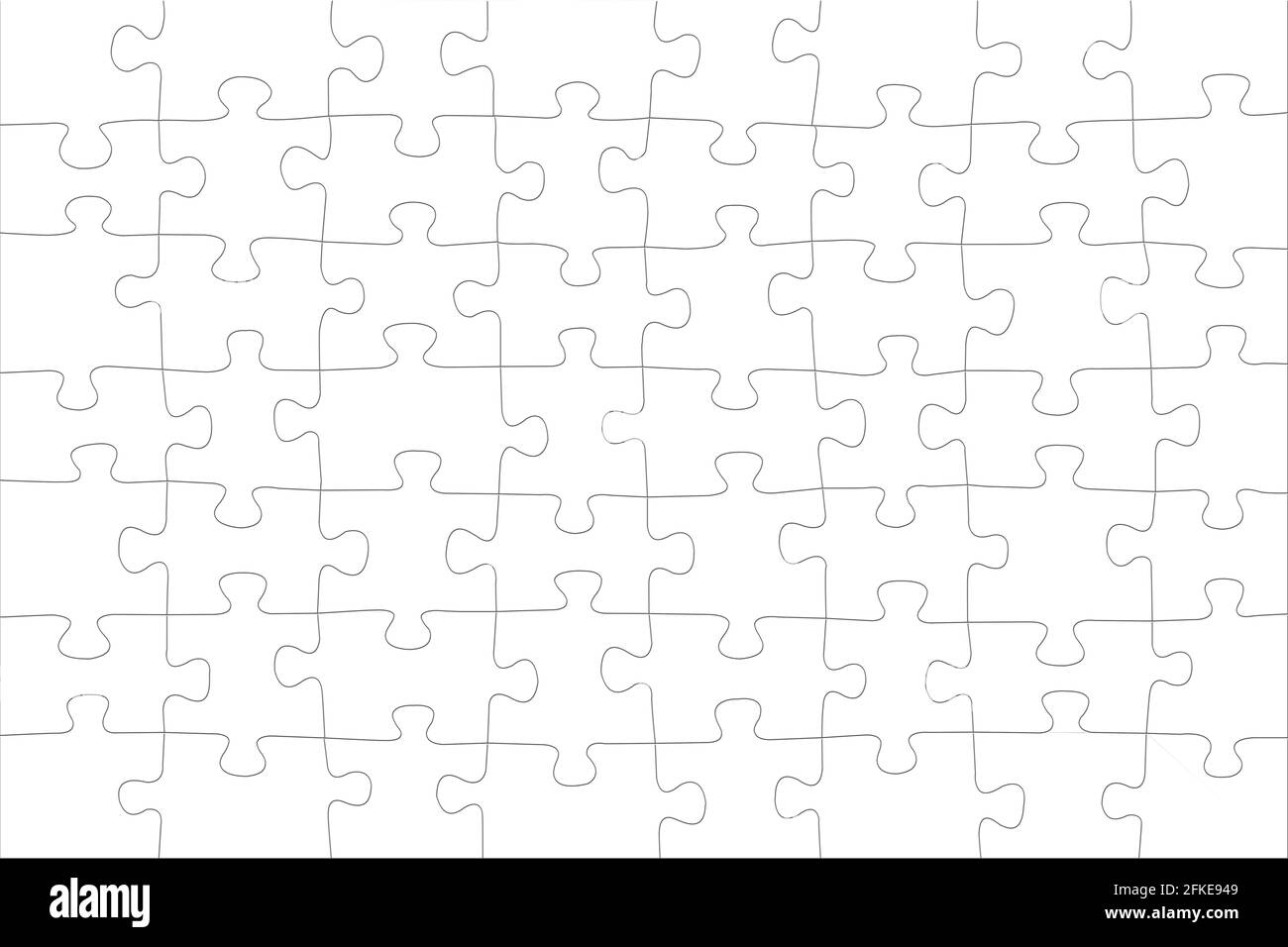 White puzzles. Business background. Seamless light wallpaper. Copy ...