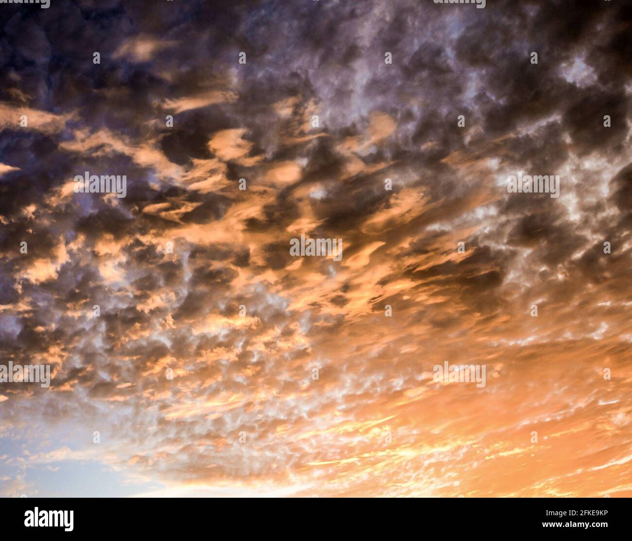 Golden sunset clouds background hi-res stock photography and images - Alamy