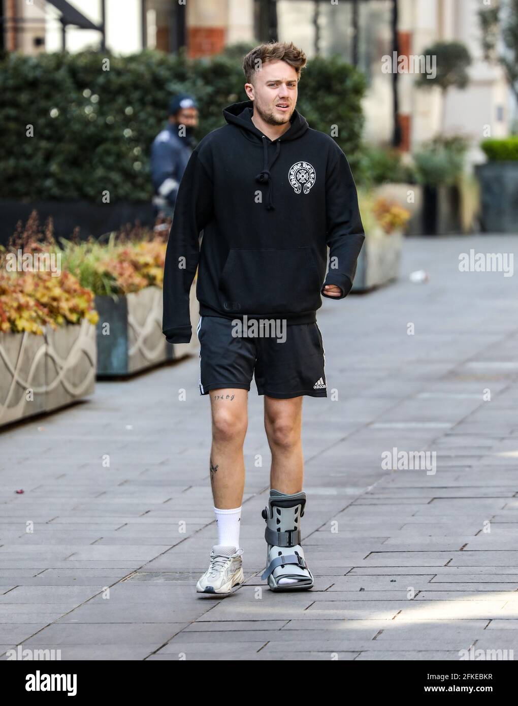 Roman Kemp, Global Radio Studios, London, UK, 30 April 2021, Photo by ...