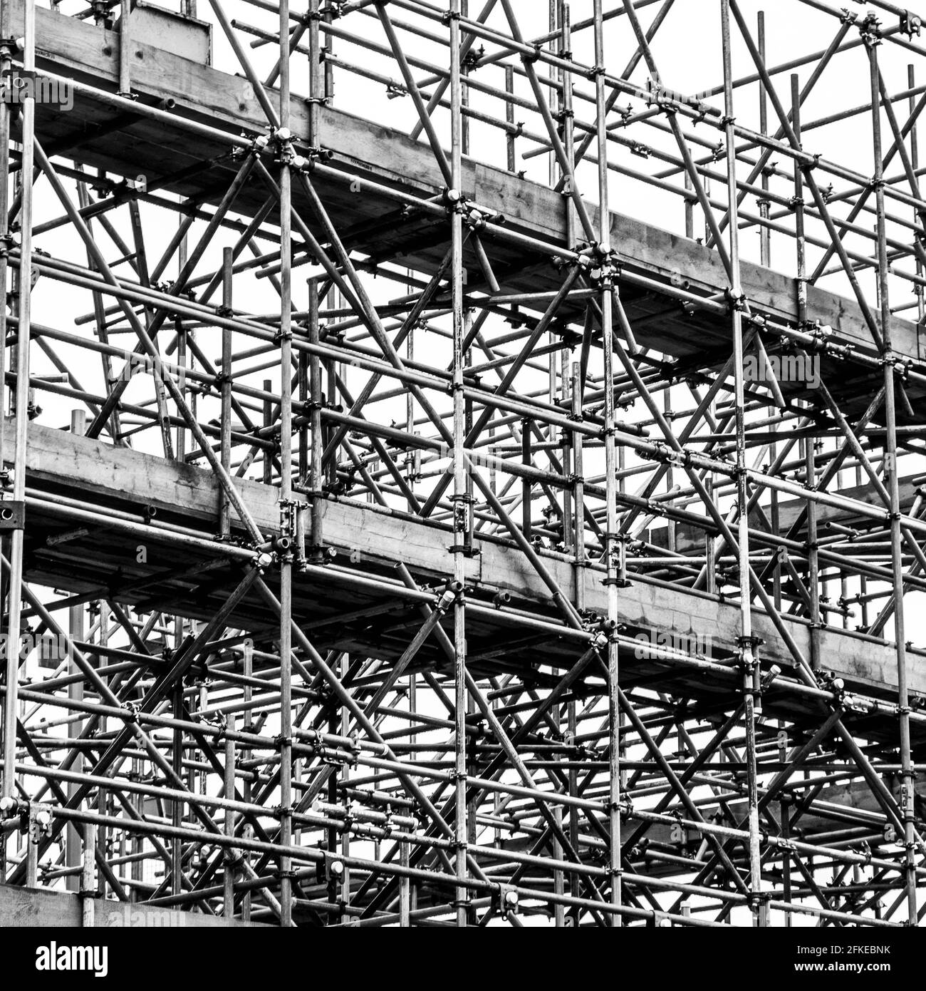 Scaffolding Black and White Stock Photos & Images - Alamy