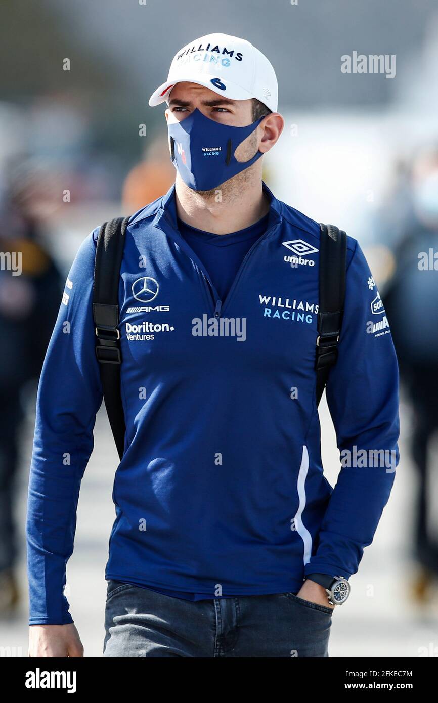 LATIFI Nicholas (can), Williams Racing F1 FW43B, portrait during the ...