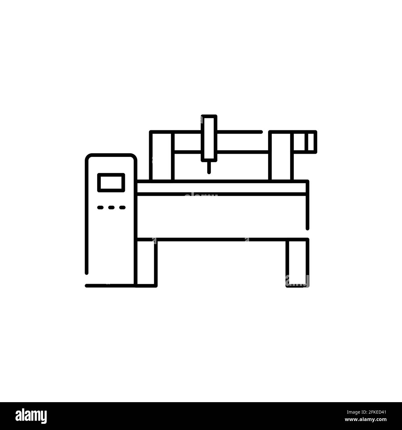 Automatic cutting Stock Vector Images - Alamy