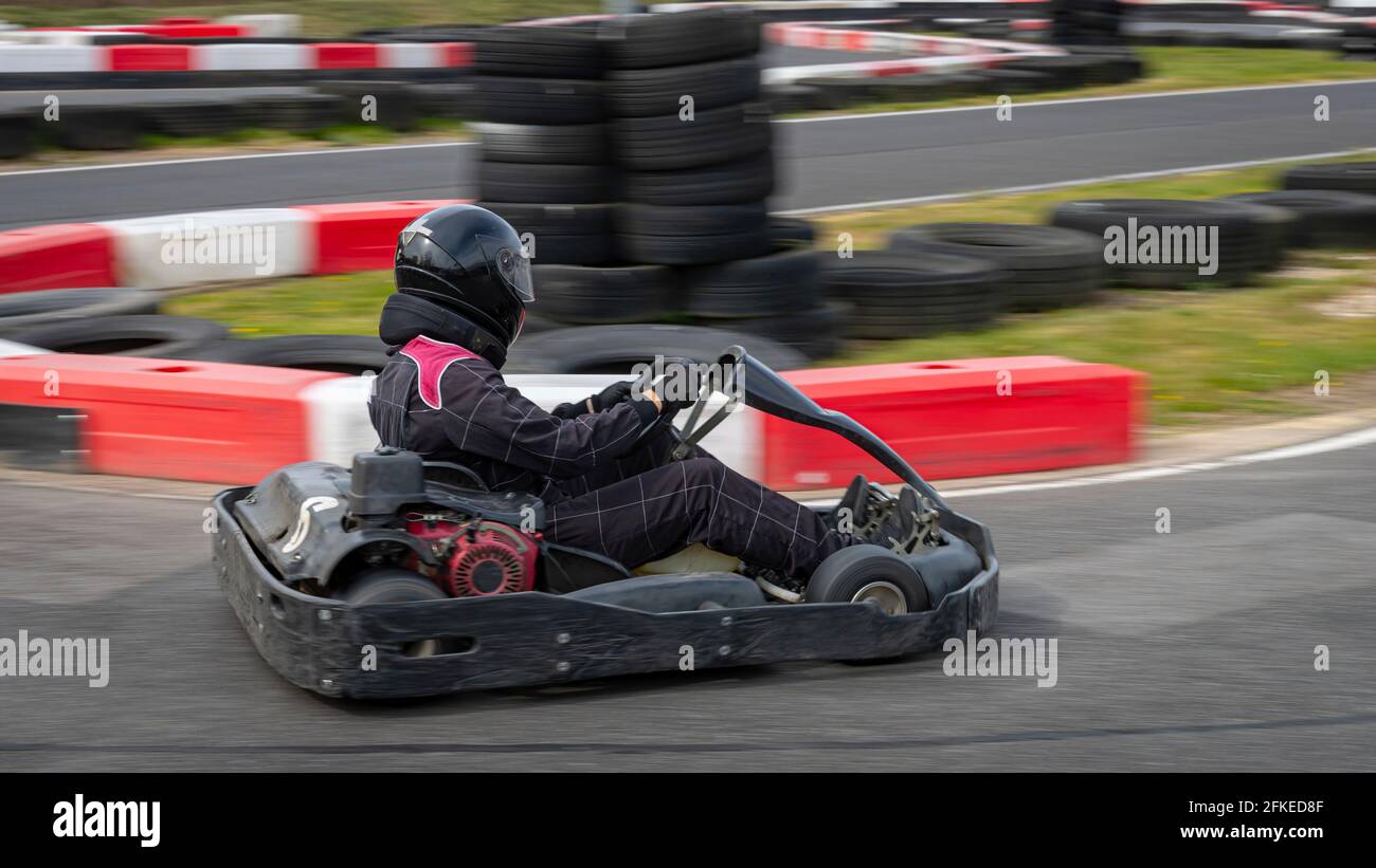 Go karting race track hi-res stock photography and images - Alamy