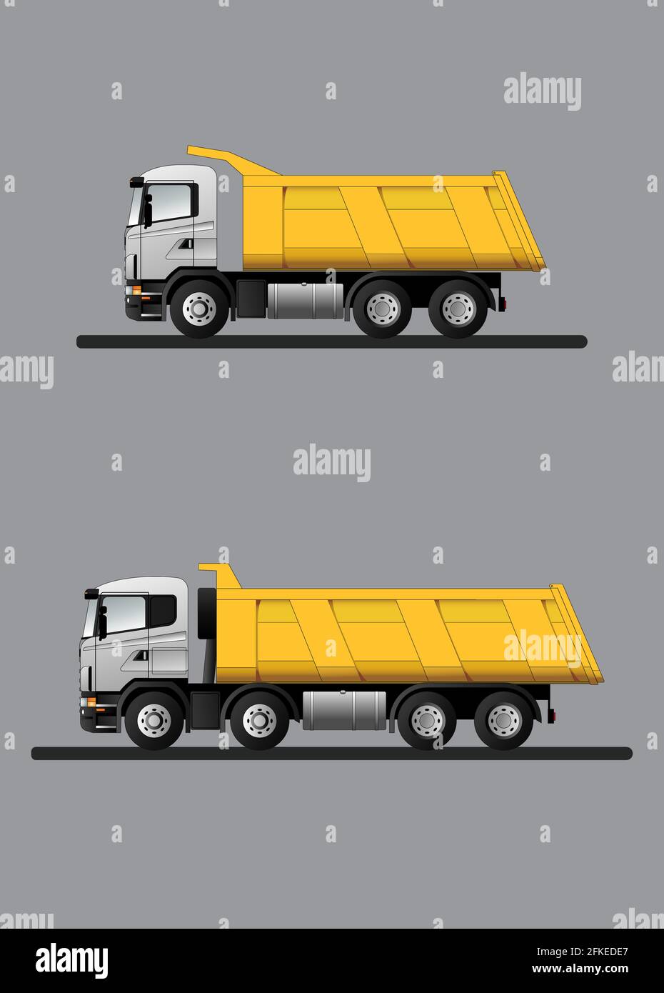 Rubble lorry Stock Vector Images - Alamy