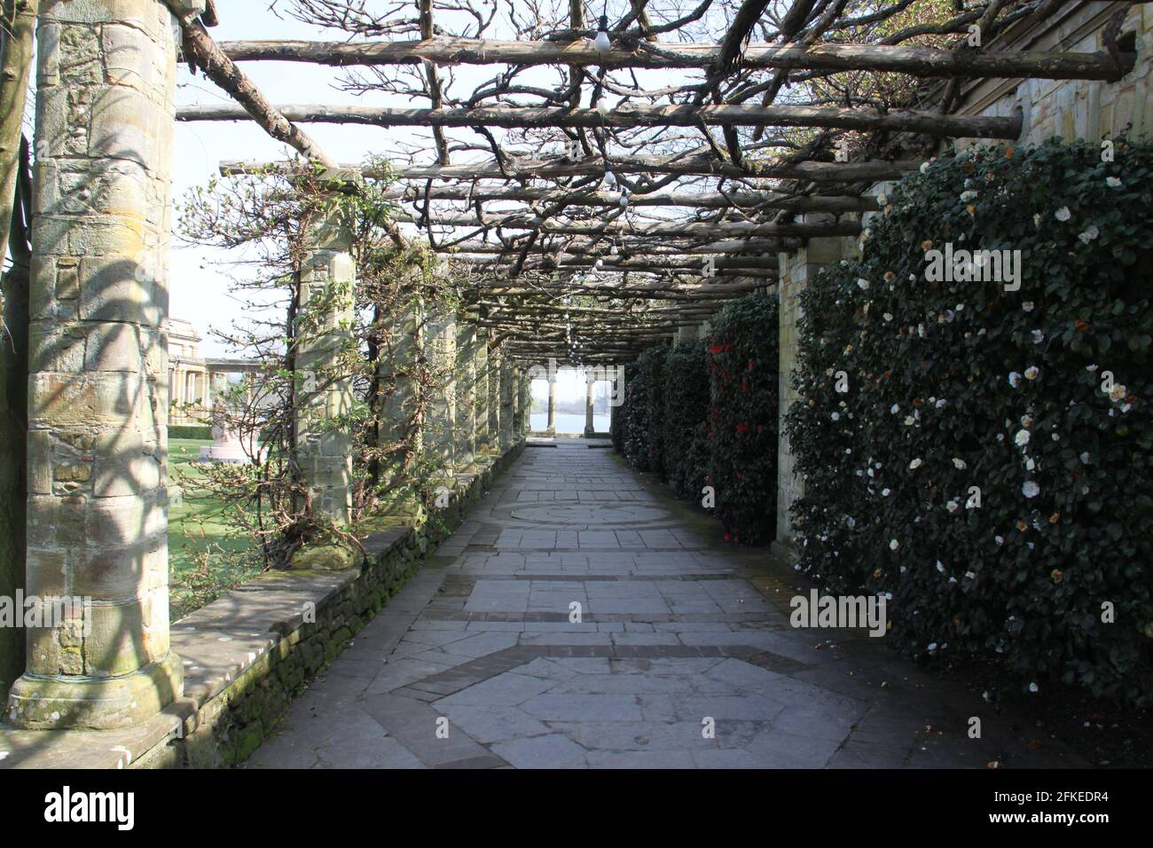 Outdoor Castle Gardens Stock Photo - Alamy